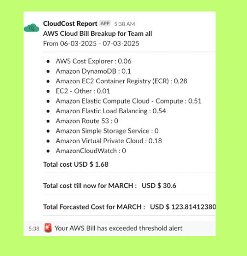 CostReport - Cloud Cost Management Made Easy
